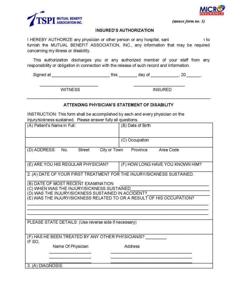 DOWNLOADABLE FORMS - TSPI