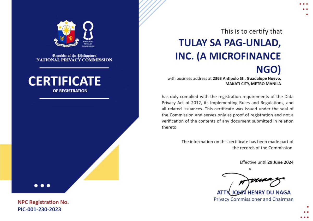 NPC Registration - TSPI